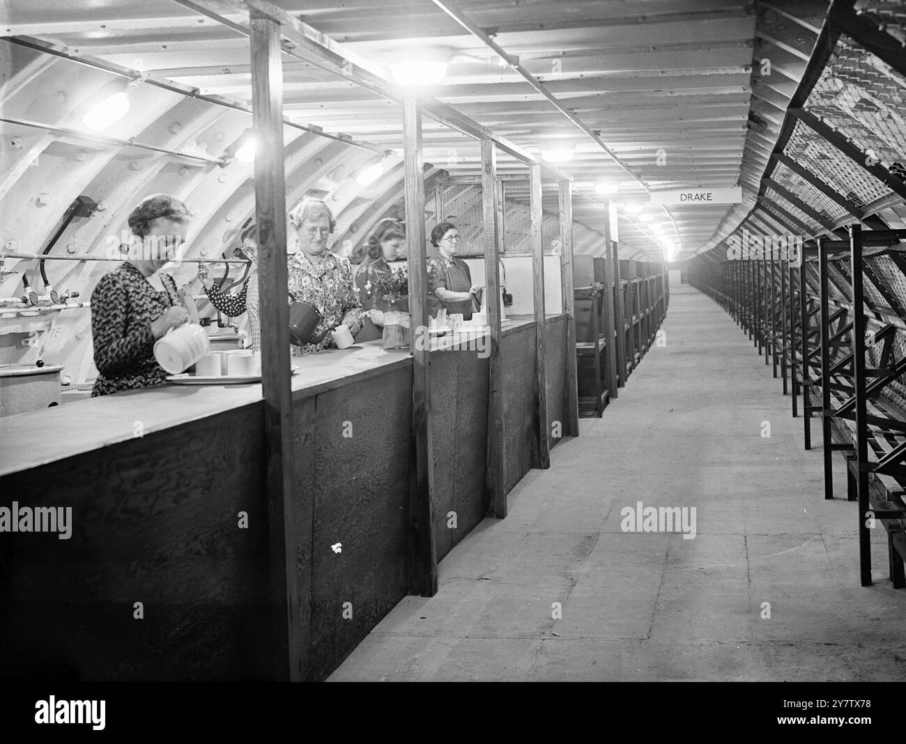 BOMB PROOF TOWNS 100 FEET UNDERGROUND TO HOUSE LONDONS POPULATION IN ...