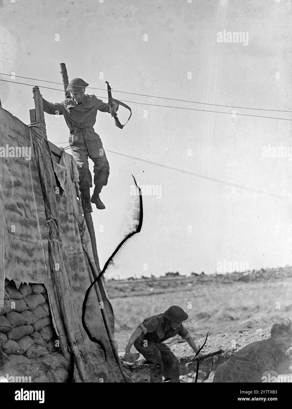 TOUGHENING UP COURSE FOR MEN OF THE RAF ARMY CO-OPERATION COMMAND Men ...