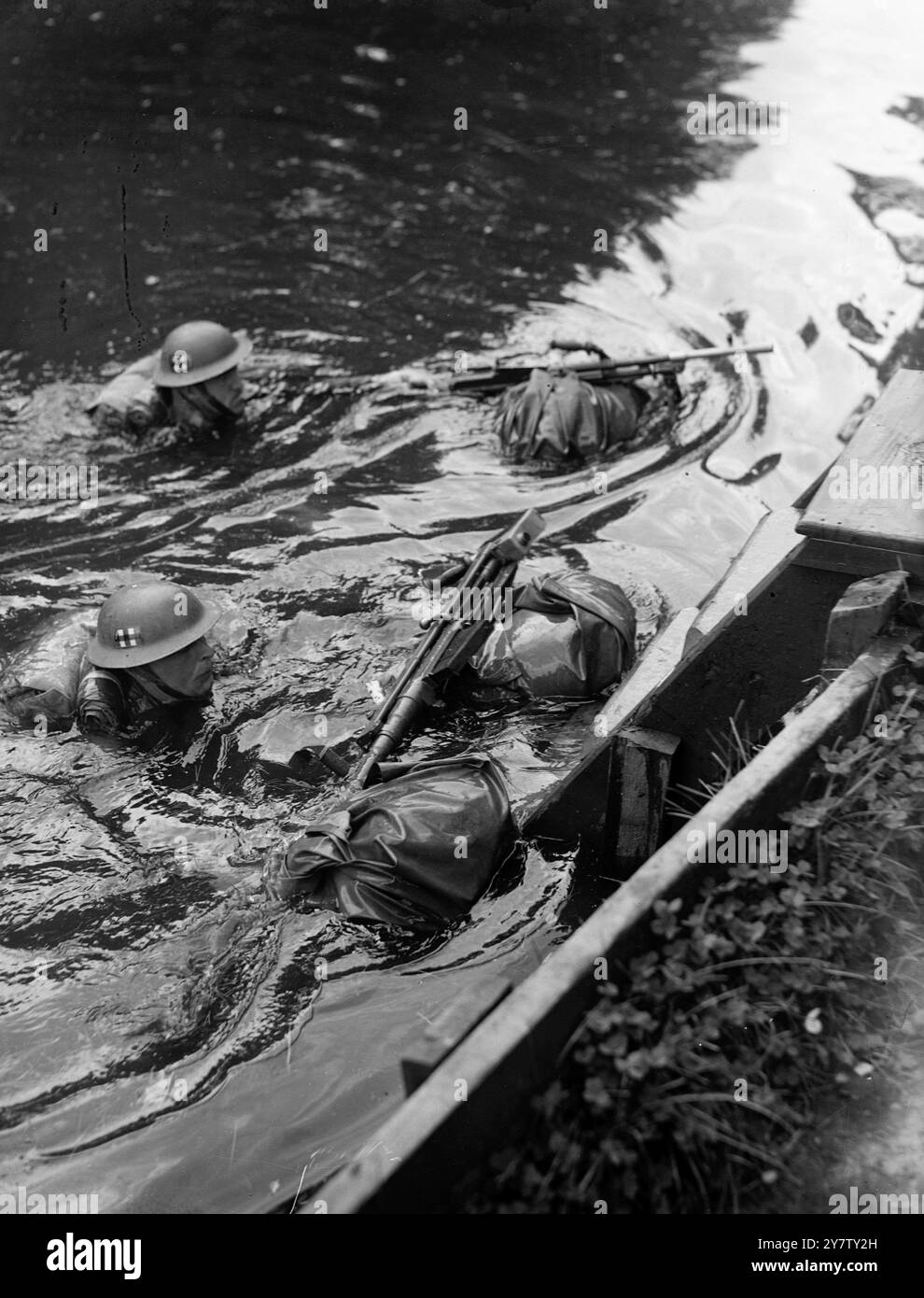 WITH THE GUARDS IN TRAINING This series of pictures, taken at a camp in ...