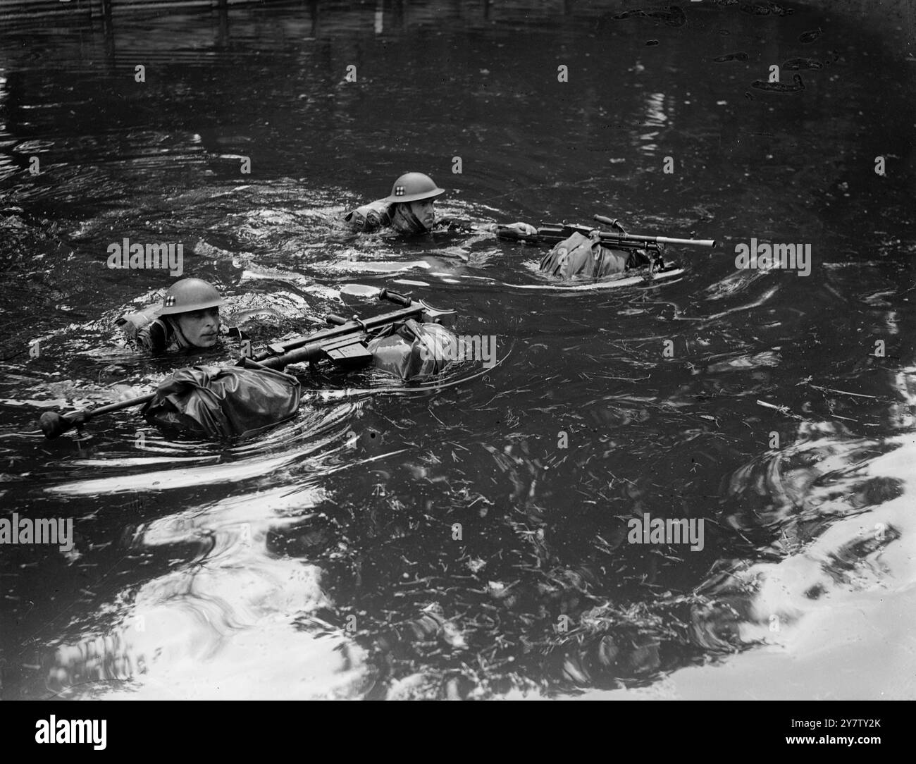 WITH THE GUARDS IN TRAINING This series of pictures, taken at a camp in ...