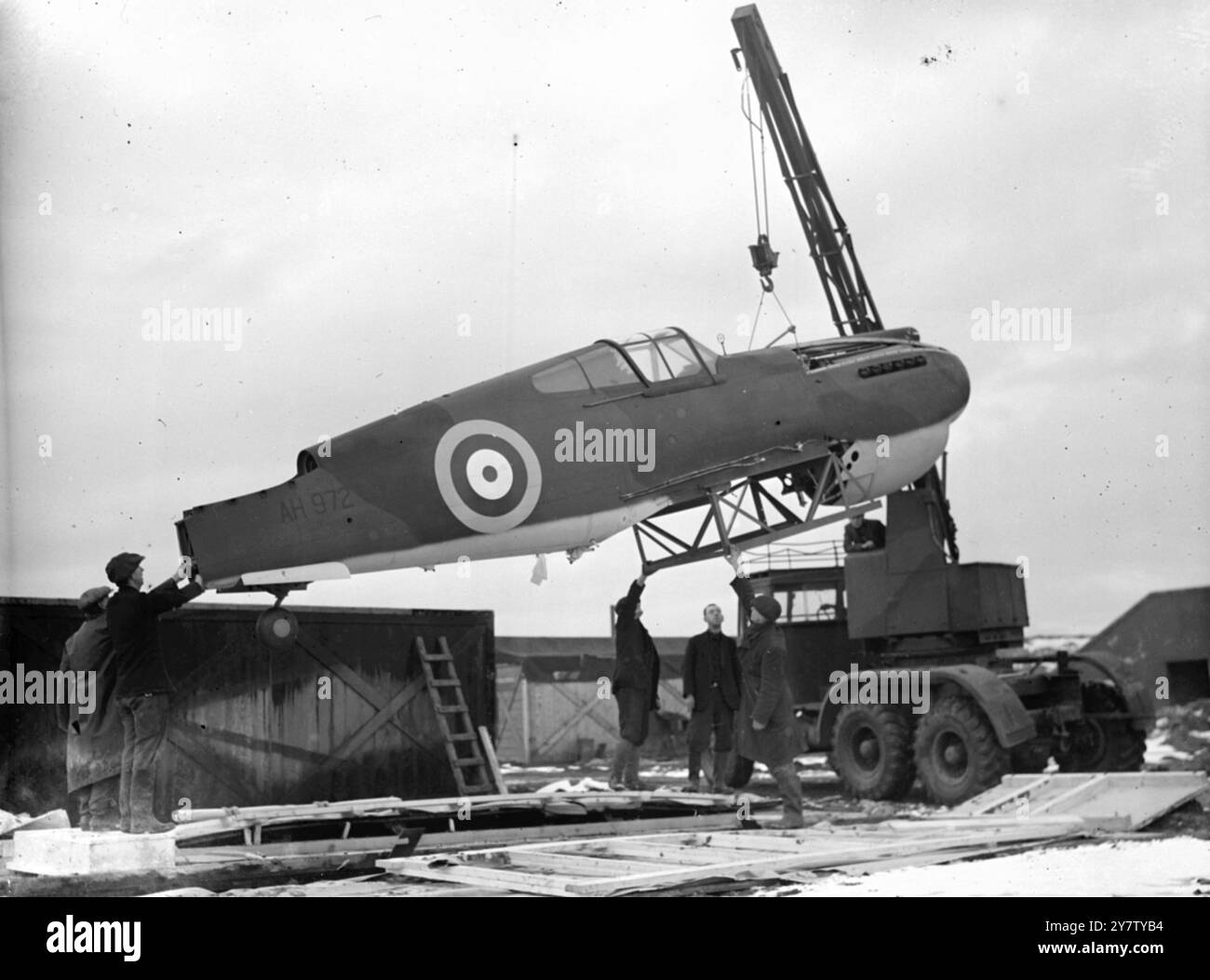 RAF TAKES AMERICAN BOMBERS AND FIGHTER PLANES INTO SERVICE. FIRST ...