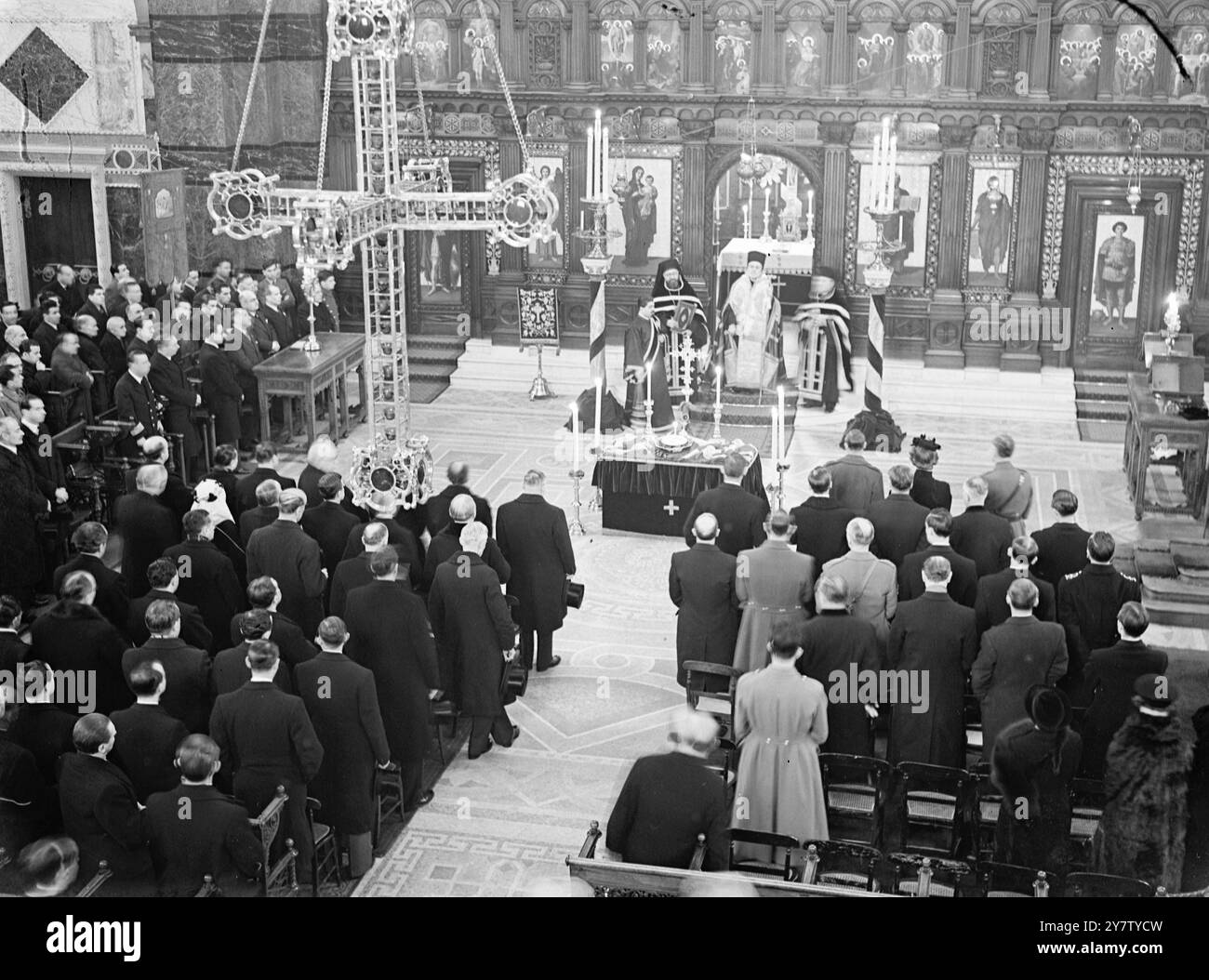 DUKE AND DUCHESS OF KENT ATTEND MEMORIAL SERVICE TO GENERAL METAXAS IN ...