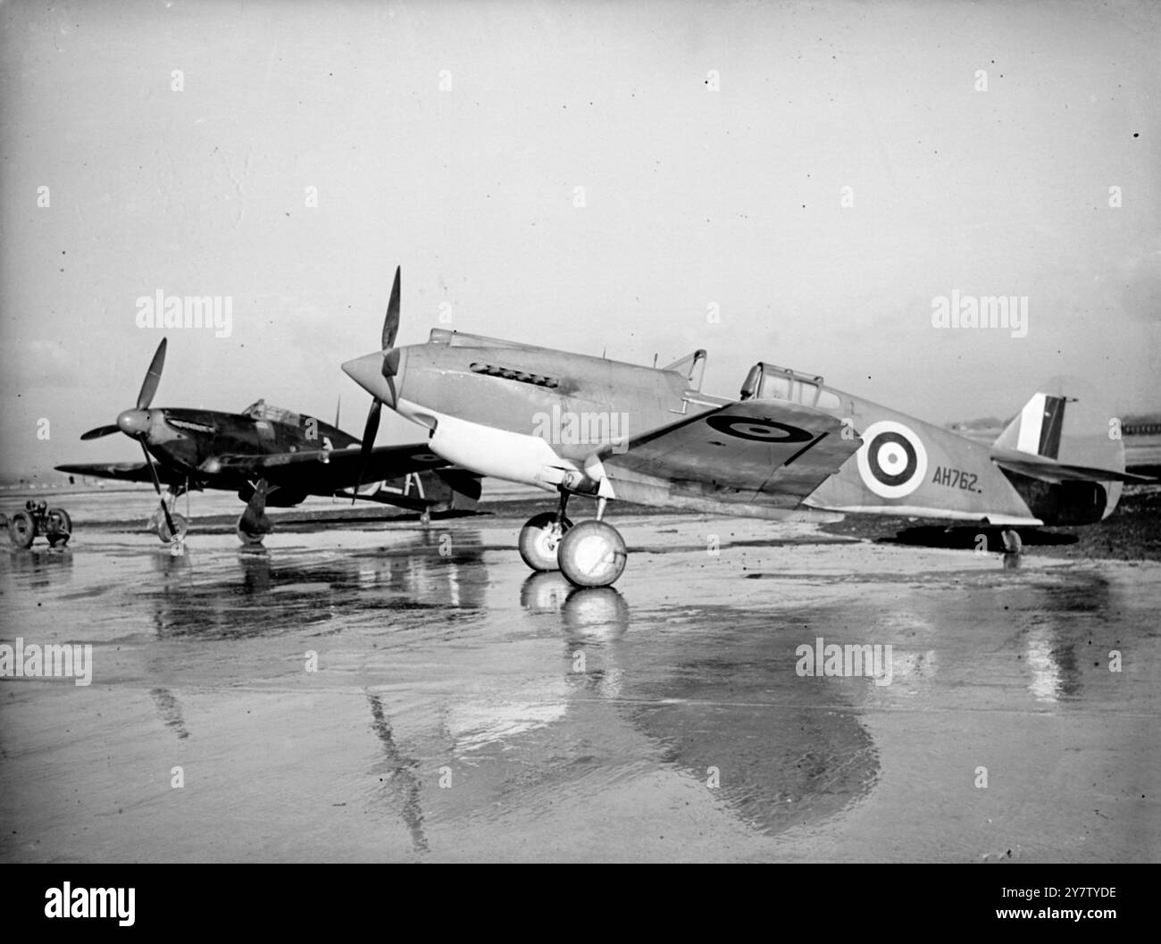 RAF TAKES AMERICAN BOMBERS AND FIGHTER PLANES INTO SERVICE. FIRST ...