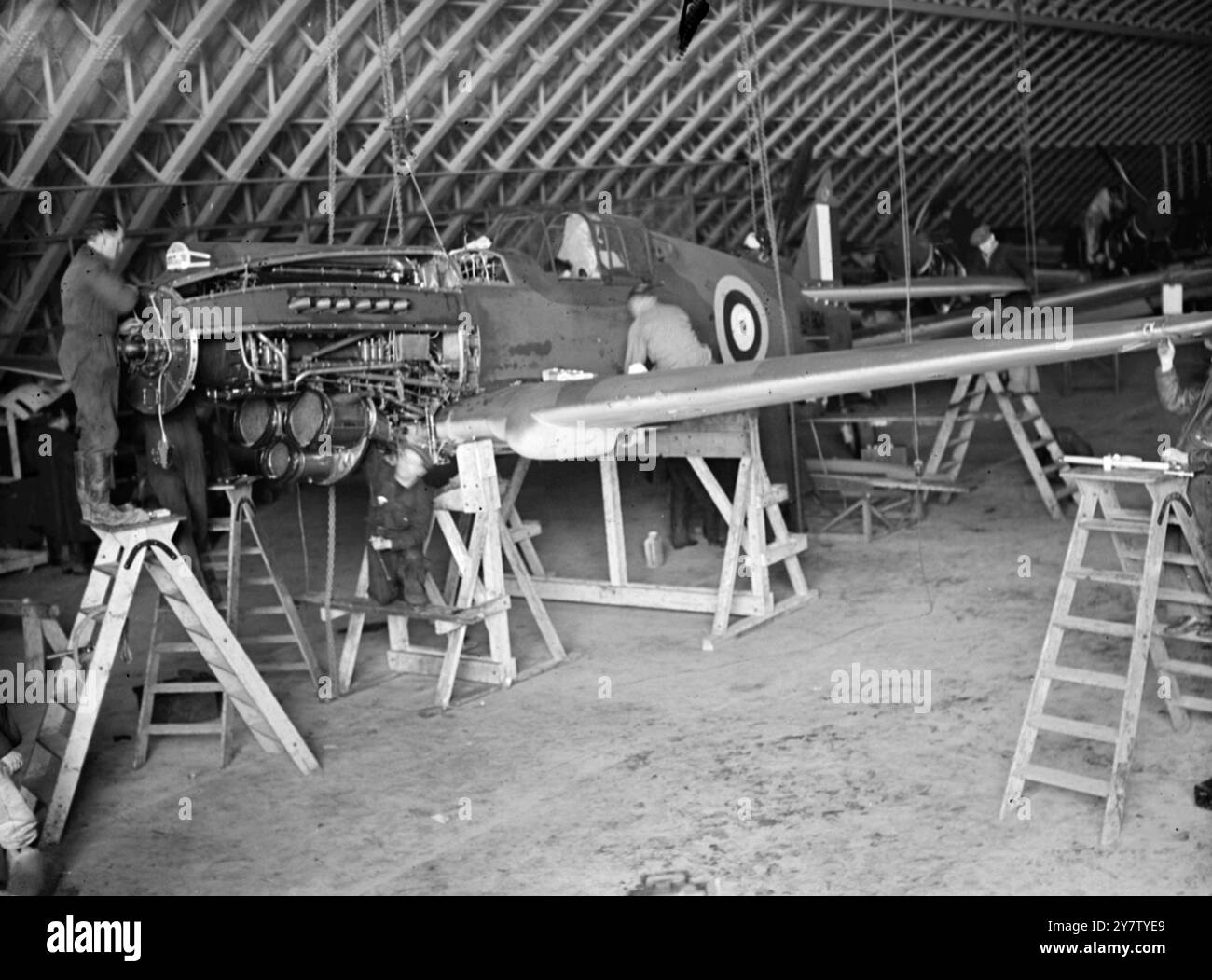 RAF TAKES AMERICAN BOMBERS AND FIGHTER PLANES INTO SERVICE. FIRST ...