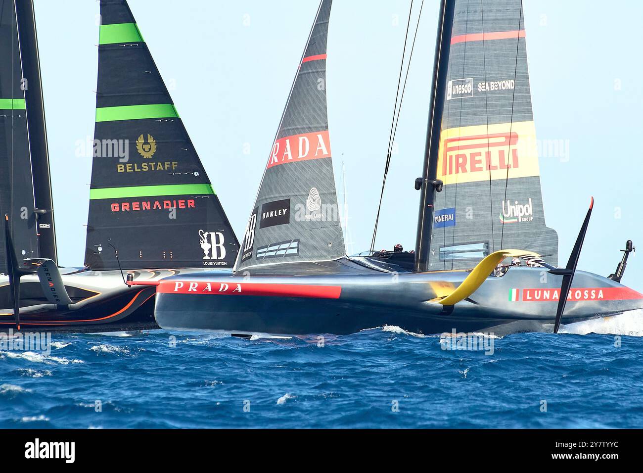 2024 America's Cup - Barcelona, Spain Final Round Robin LVC race 7-8 ...