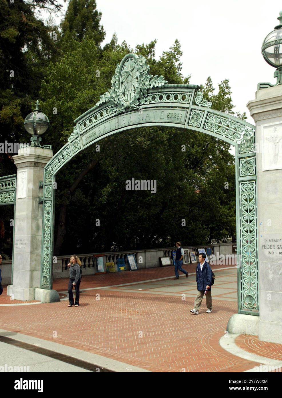 Sather gate hi-res stock photography and images - Alamy