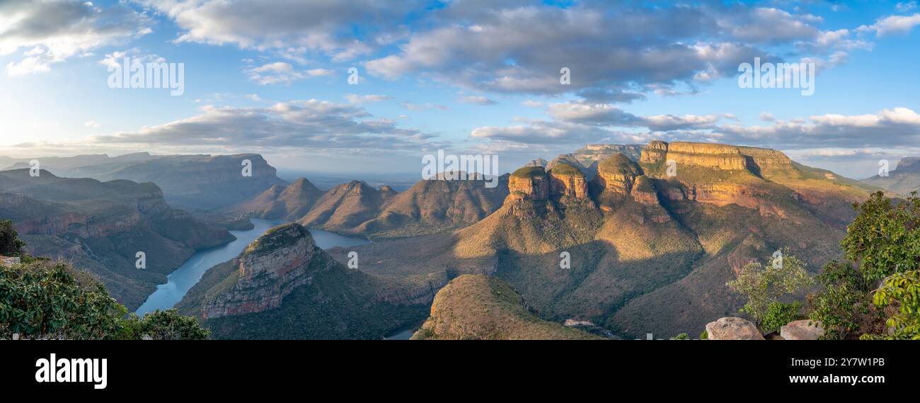 The Blyde River Canyon, a 26 km long Canyon in Mpumalanga, South Africa ...
