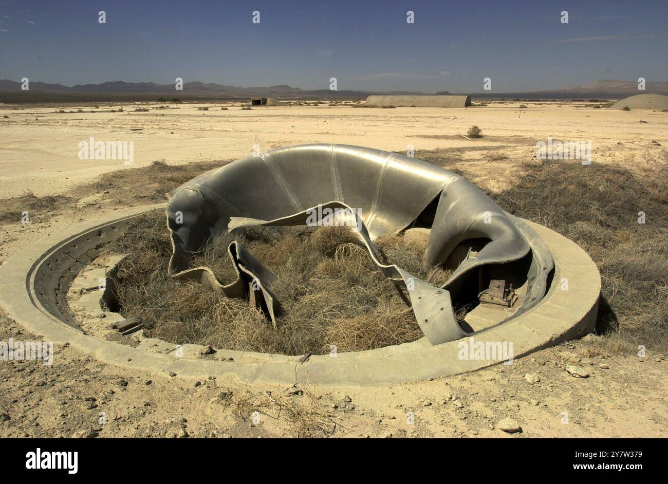 Mercury, Nevada --- During above ground nuclear testing, government ...