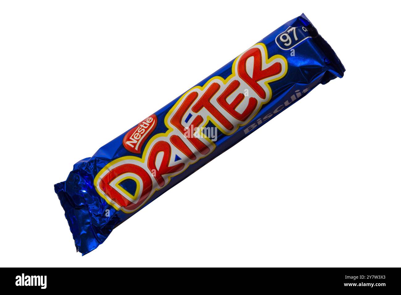 Nestle Drifter biscuit, biscuit bar isolated on white background ...