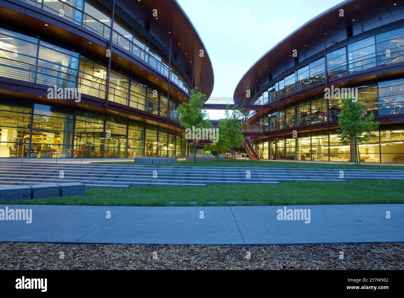 The new James H Clark Center at Stanford University. Photo taken on ...