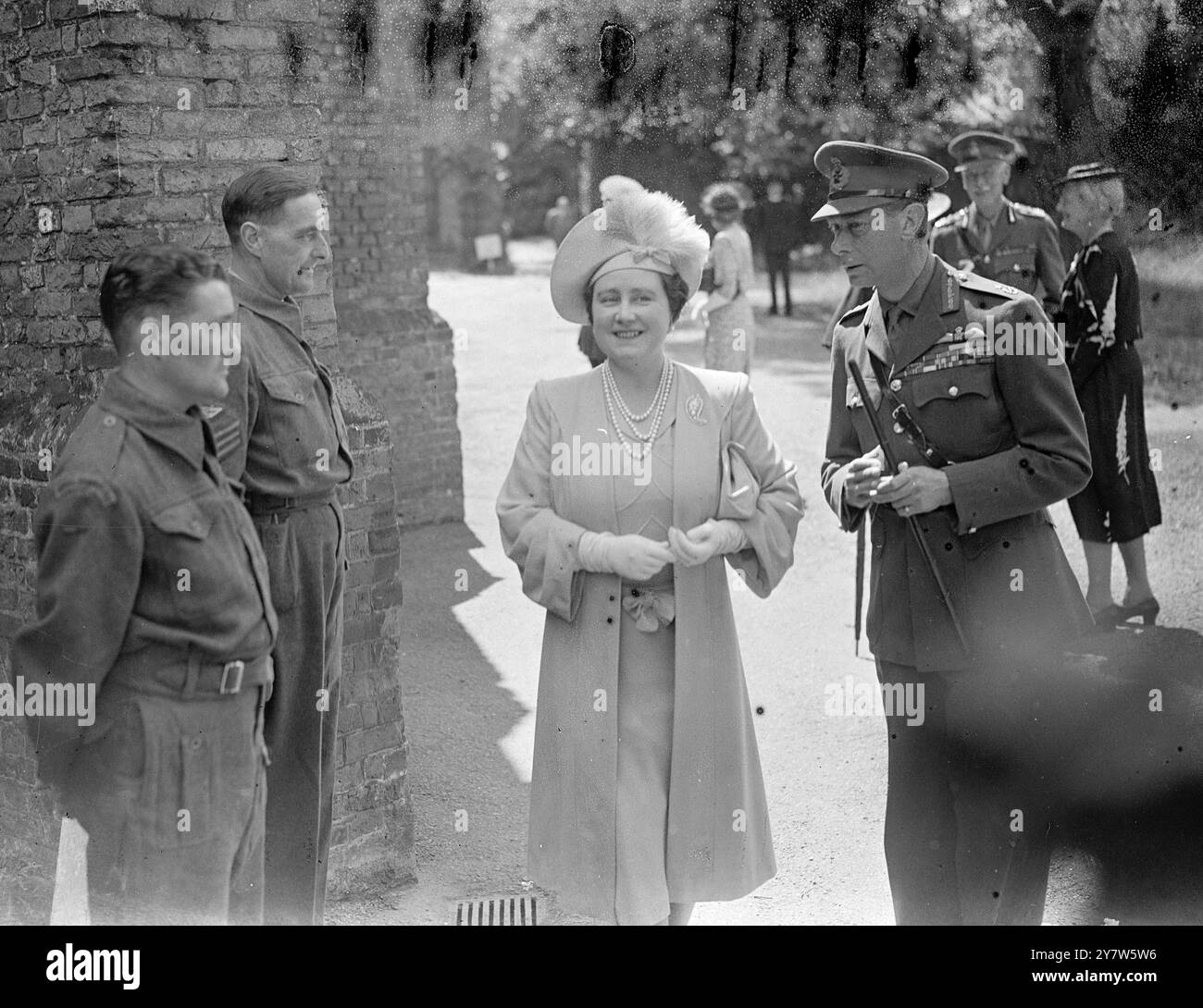 ROYAL VISIT TO "FREEDOM HOUSE" The King and Queen were very interested ...