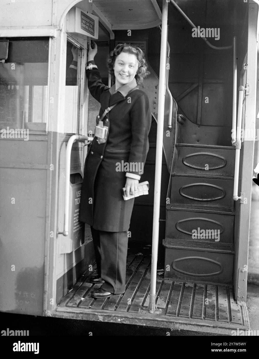 LONDON ' S PRETTIEST "CLIPPIE" Photo Shows: Mrs Cynthia Churchill ...