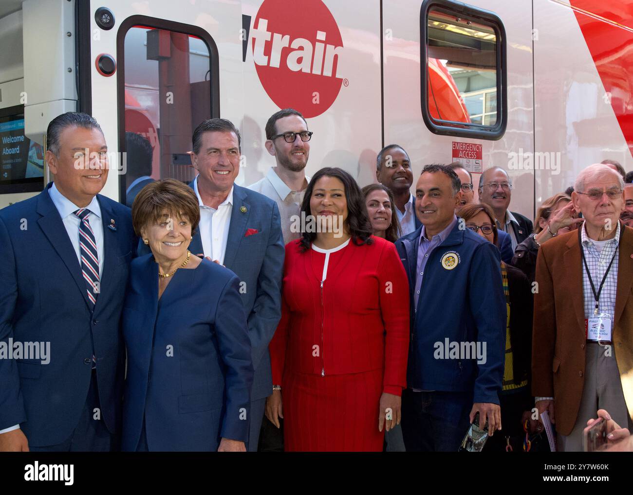 San Francisco, CA - Aug 10, 2024: Politicians and law makers at the ...