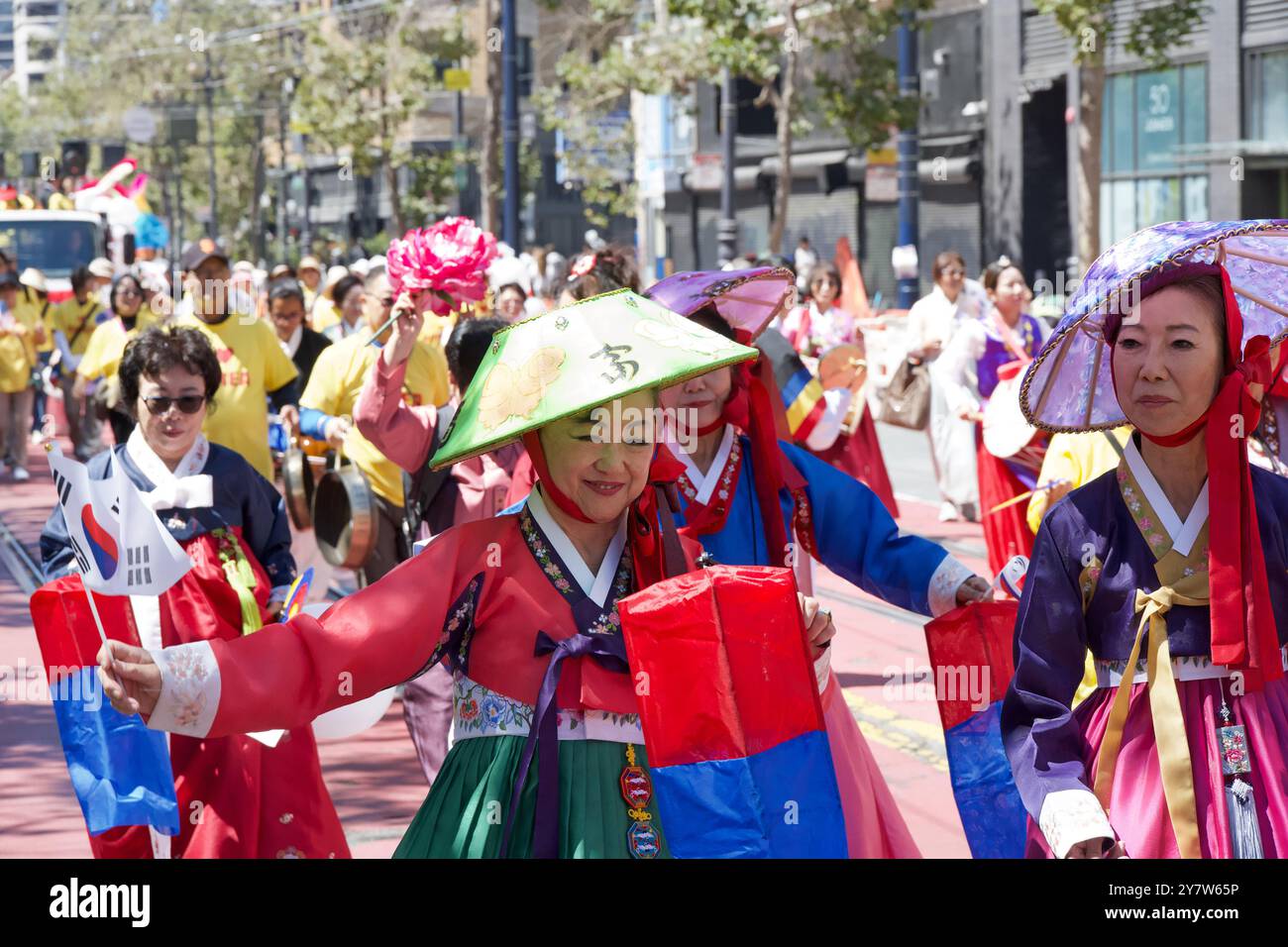 San Francisco, CA - Aug 10, 2024: Participants in the 31st annual ...