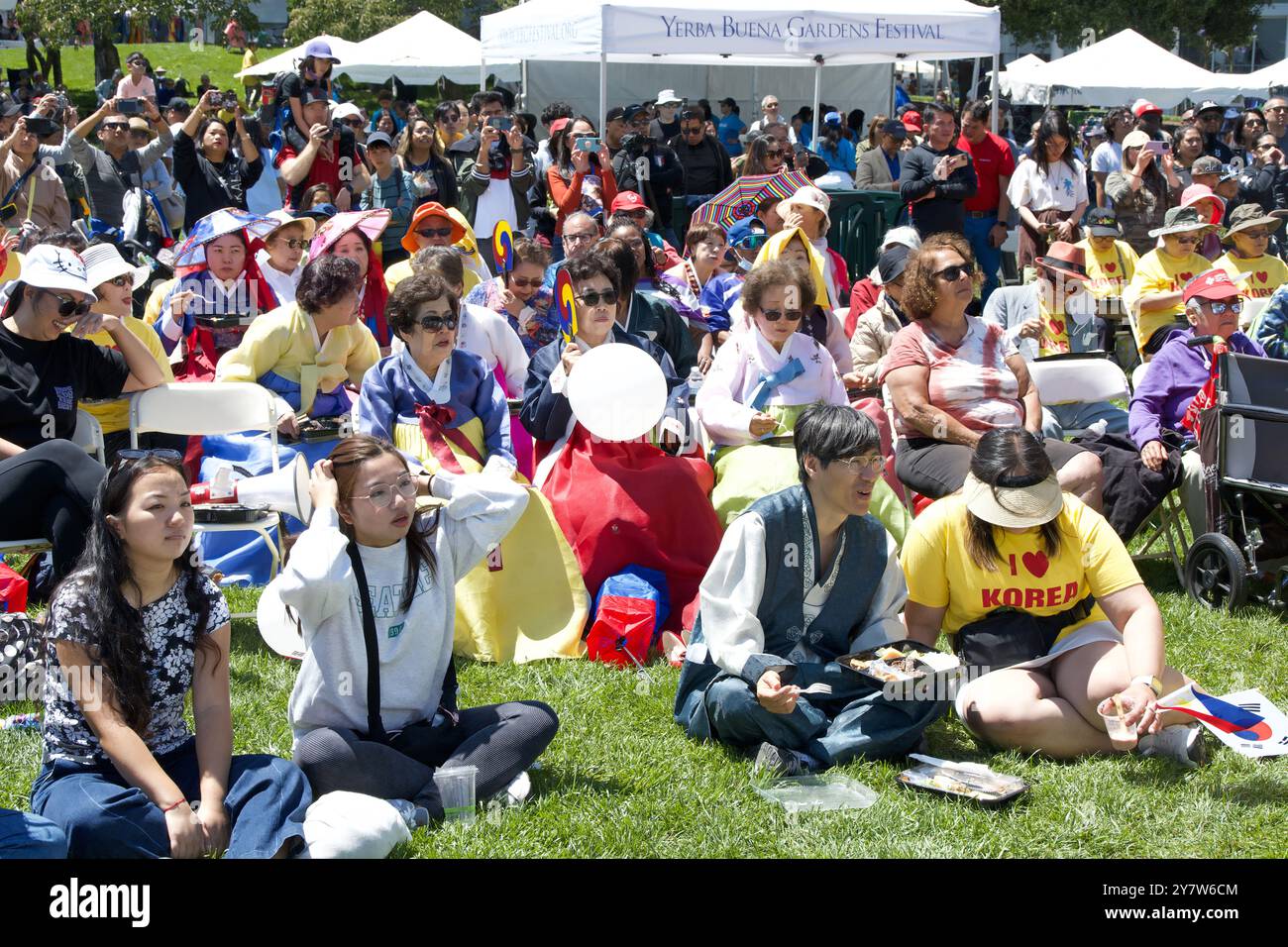 San Francisco, CA - Aug 10, 2024: Spectators at the 31st annual ...
