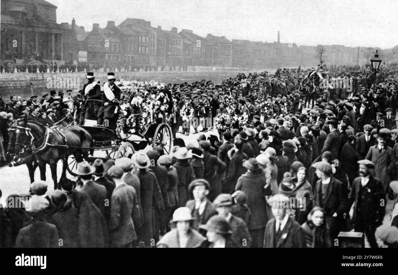Cork in Mourning for the murdered Lord Mayor Thomas MacCurtin : Funeral ...