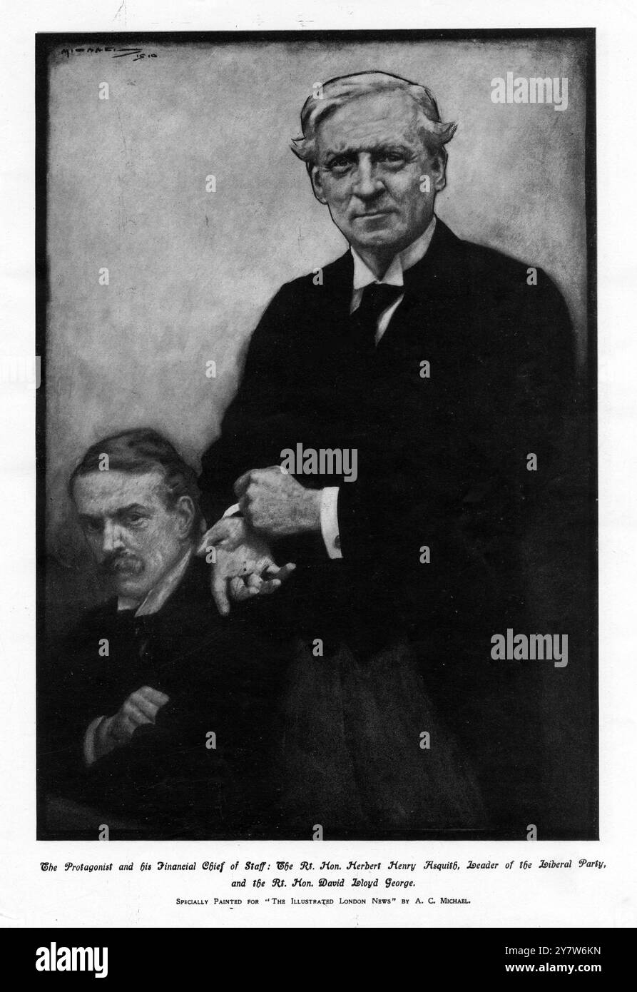 Herbert henry asquith Cut Out Stock Images & Pictures - Alamy