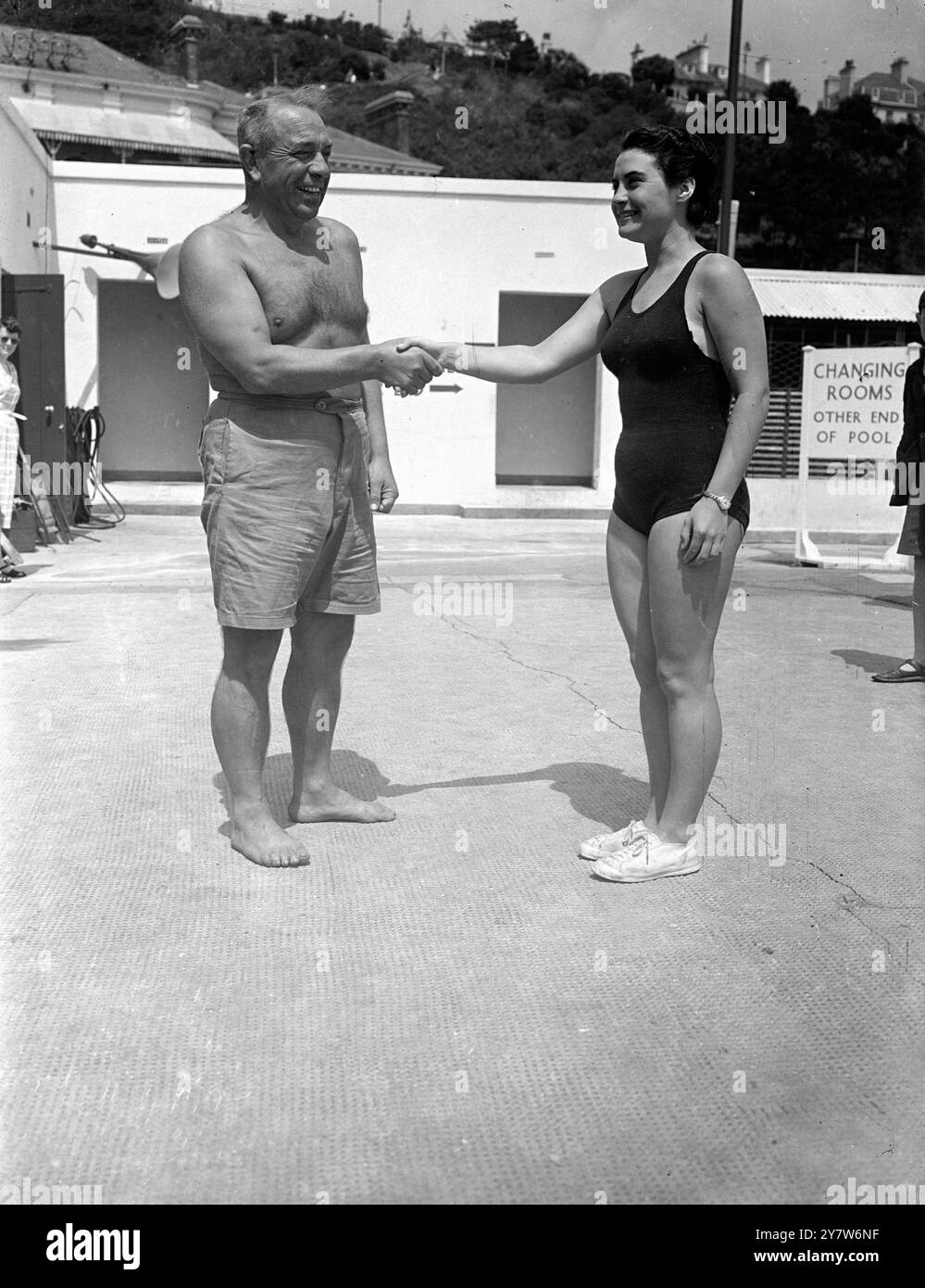 English Channel aspirants in training at Folkestone Eileen Fenton , the ...