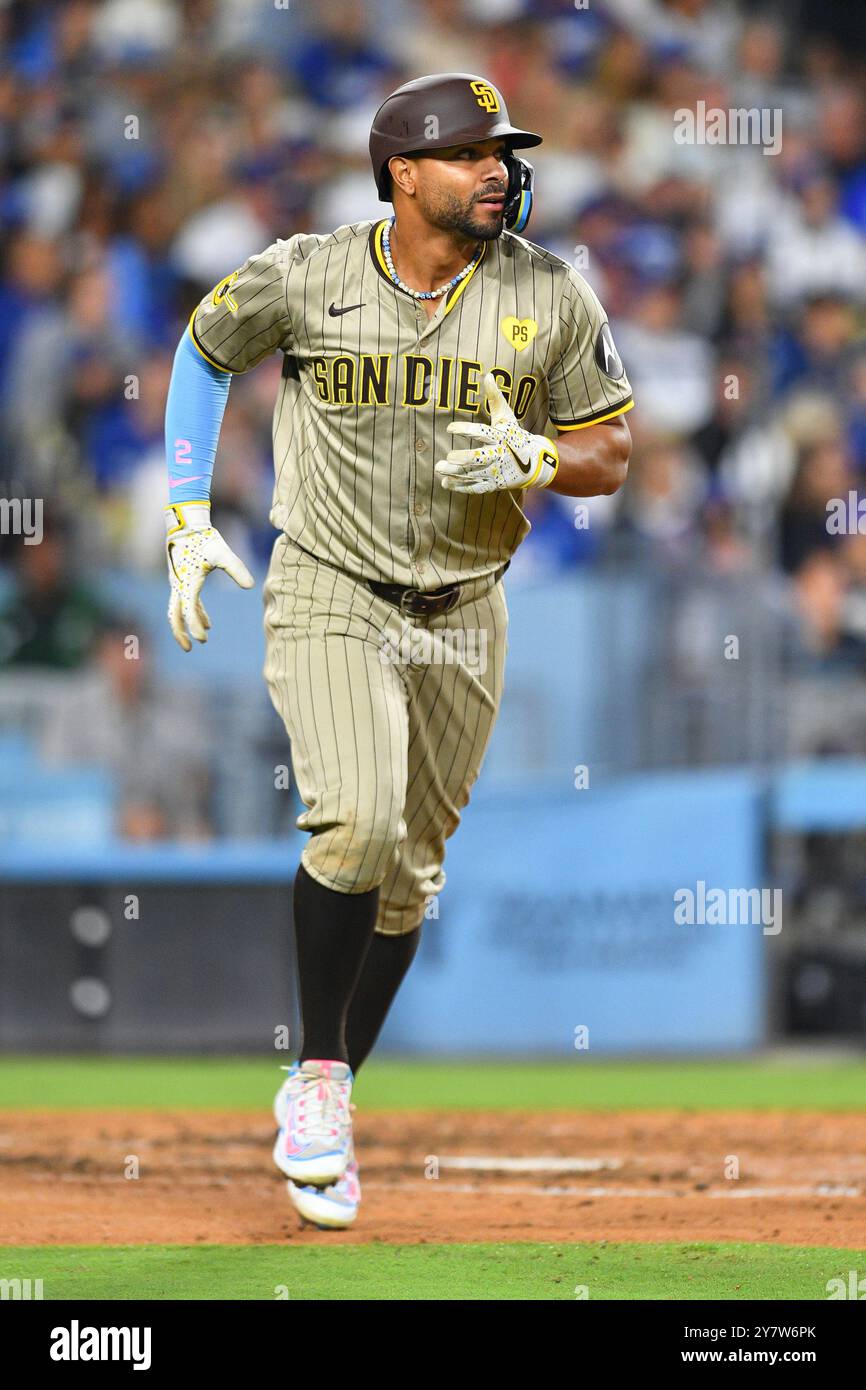 LOS ANGELES, CA - SEPTEMBER 26: San Diego Padres shortstop Xander ...