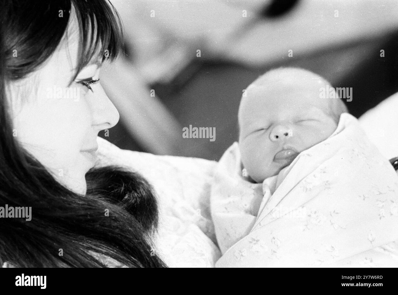 RINGO'S PICTURE OF RINGO'S BABY London: This is one of Beatle drummer ...