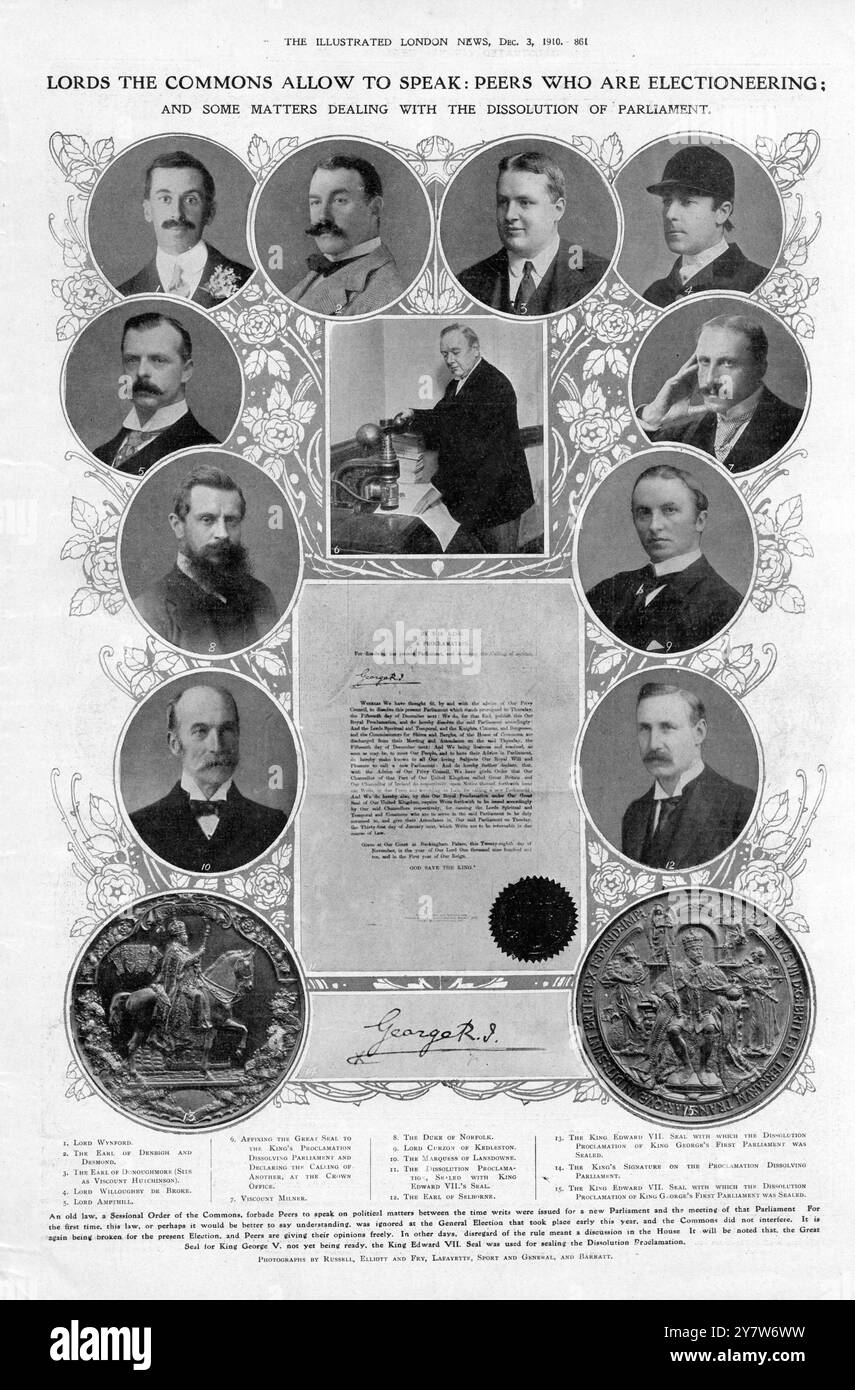 Lords the Commons allow to Speak : Peers who are Electioneering - and ...