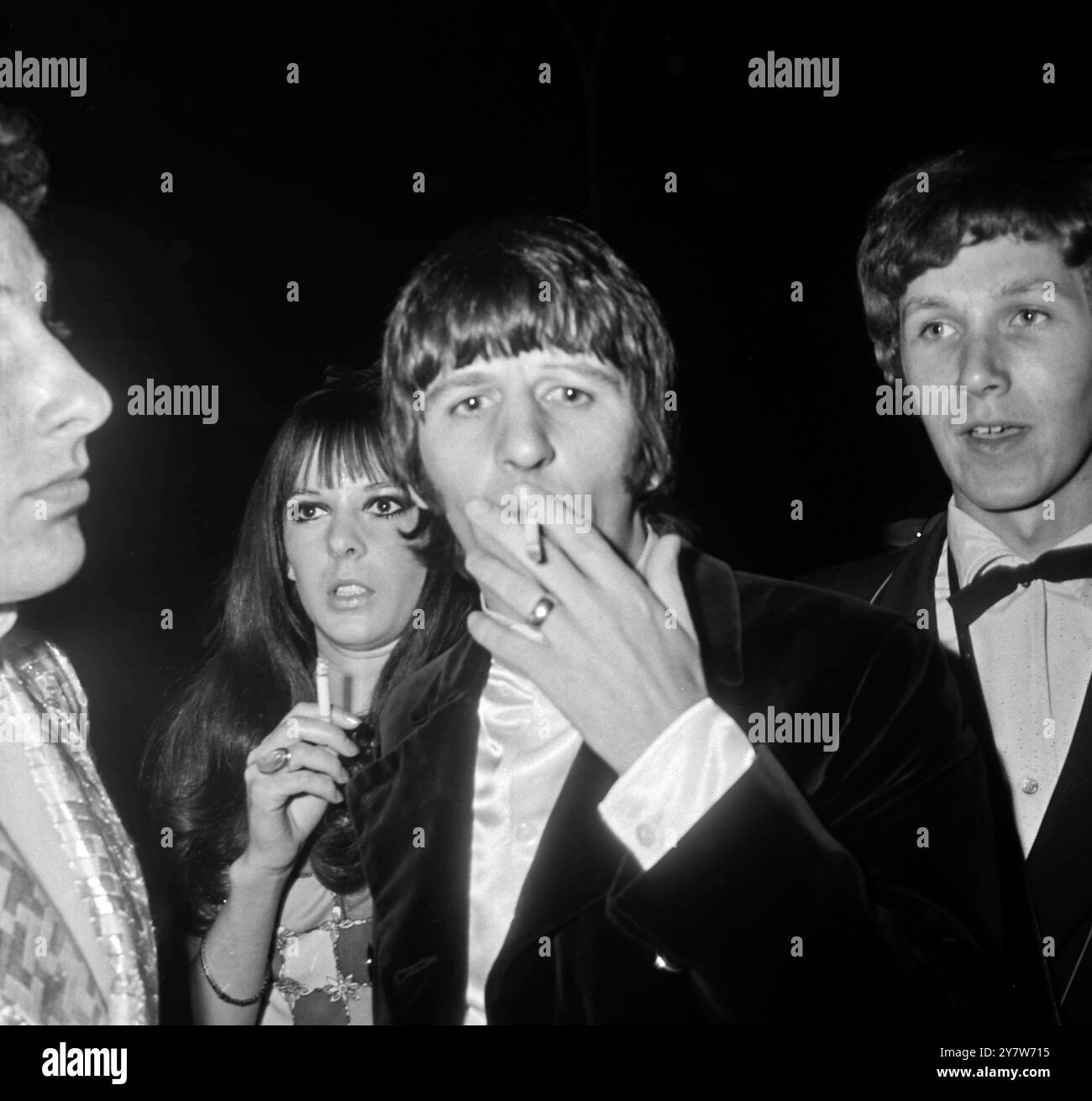 CANNES FESTIVAL Ringo Starr and his wife Maureen arrive for the showing ...