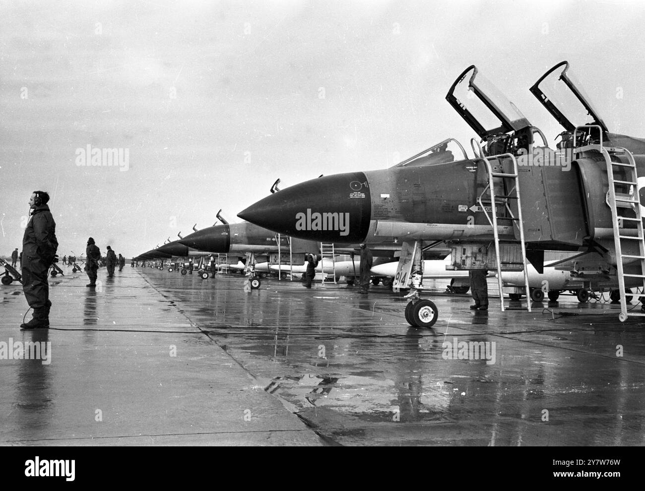 A close-up view of the RAF's new Phantom jet, from the Royal Air Force ...