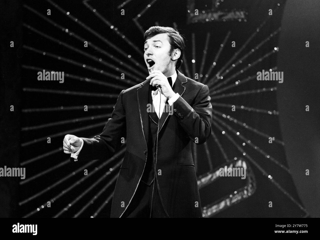 Czech-born singer Karel Gott , 29 , rehearses in London in readiness ...