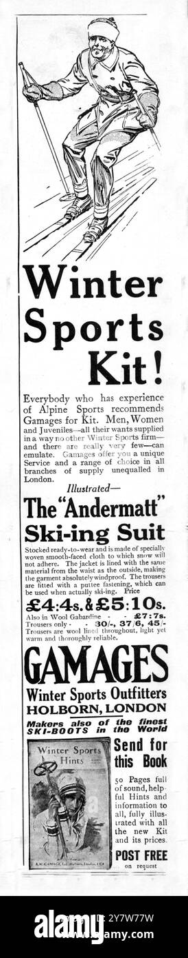 1920's advertising sports hi-res stock photography and images - Alamy