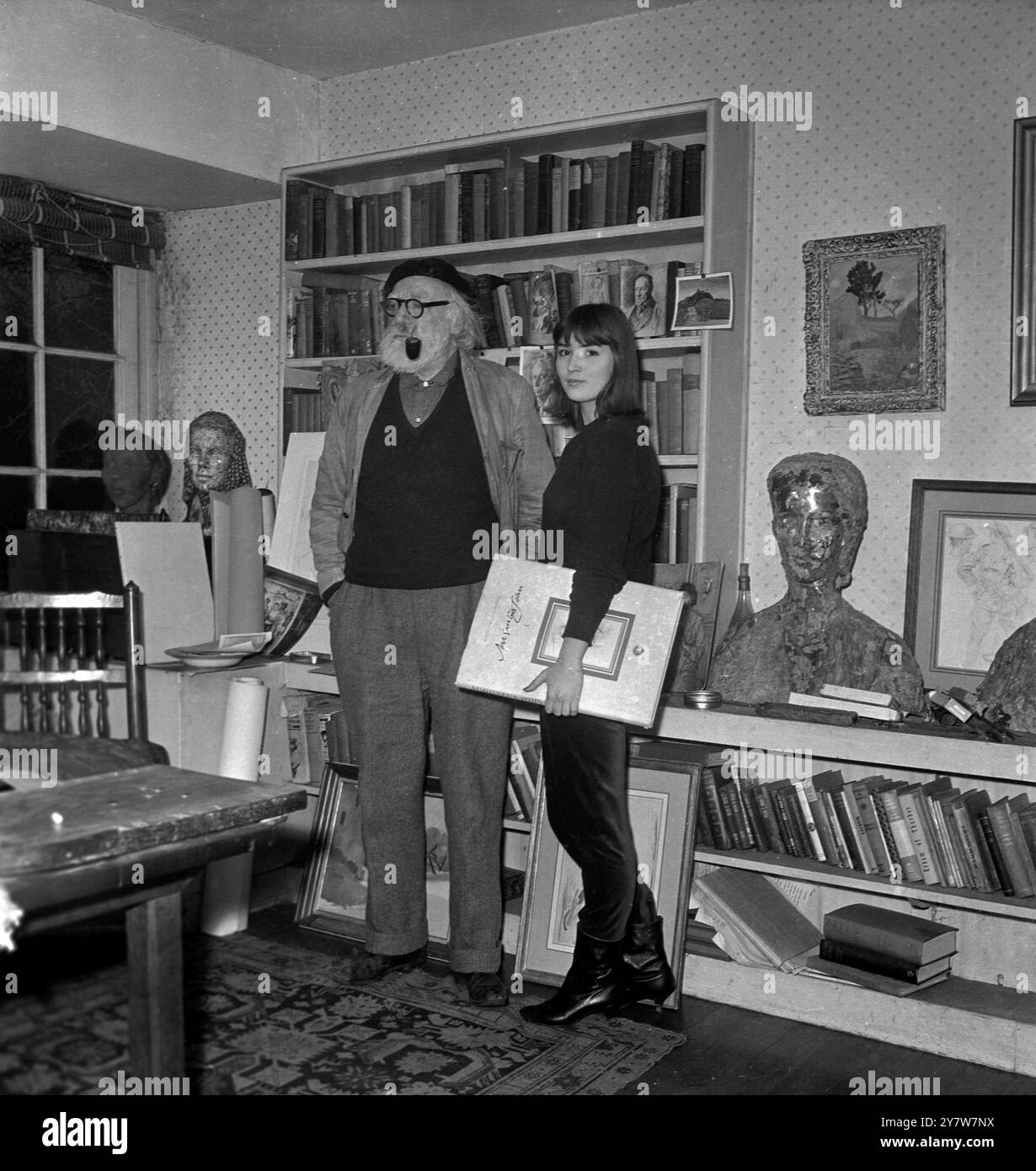" Grand old man of art " is 83Fordingbridge , Hants : Famous painter ...
