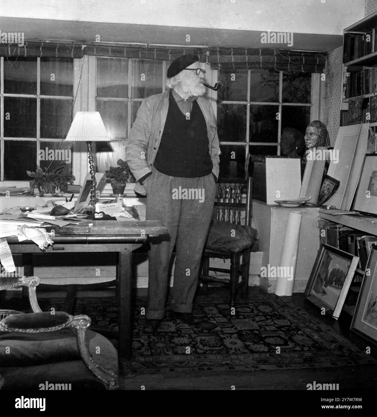 " Grand old man of art " is 83Fordingbridge , Hants : Famous painter ...