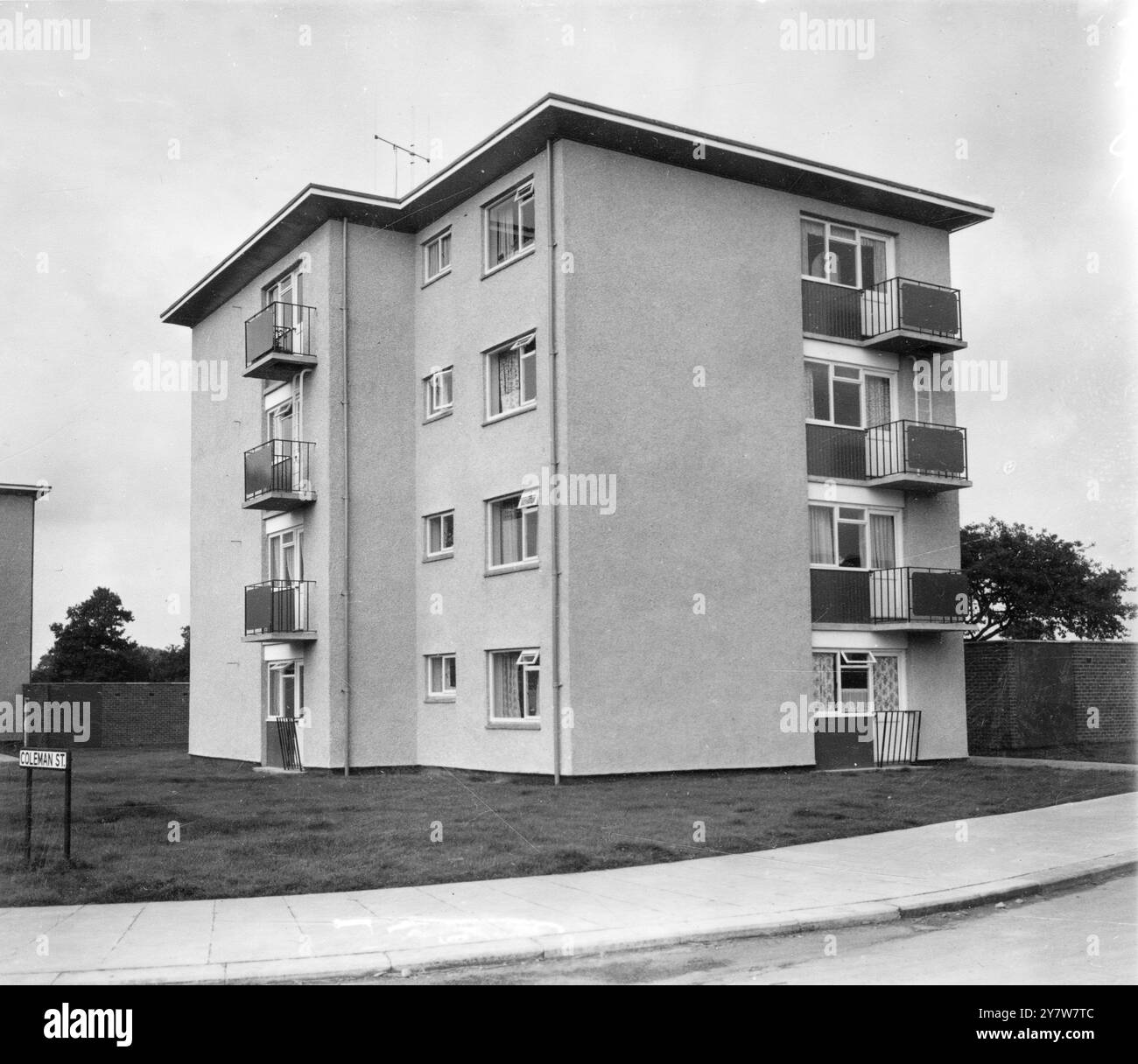 Coventry is answerng the callA four storey building of flats in the ...