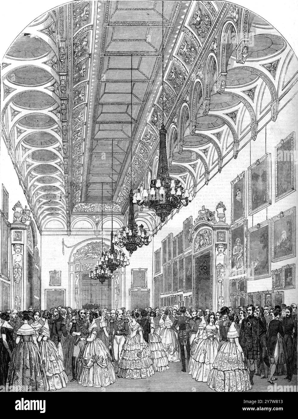 The picture gallery at Buckingham Palace - the company arrivingLondon ...