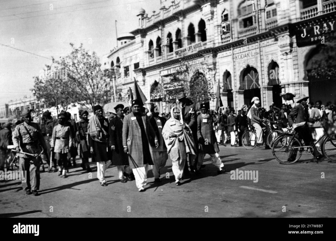 The Moslem League Have Been Holding Meetings Of Defiance In Lahore