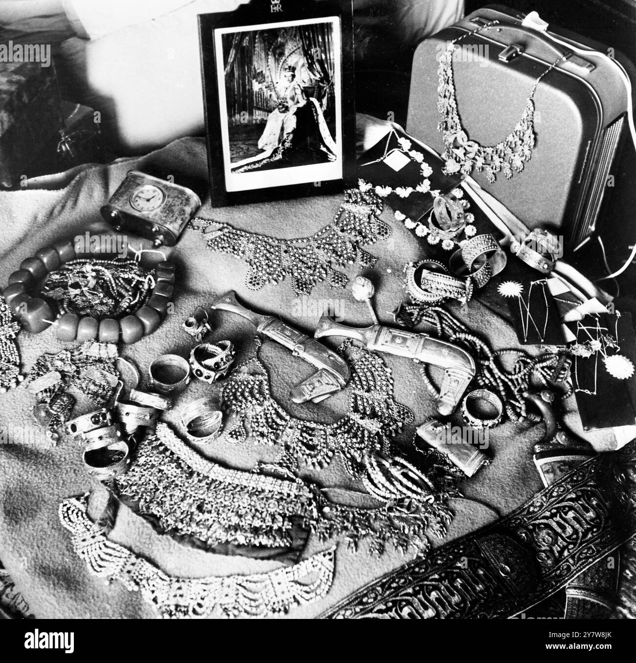 The Imam's jewelsSana'a , Yemen : Pictured here are the jewels of the ...