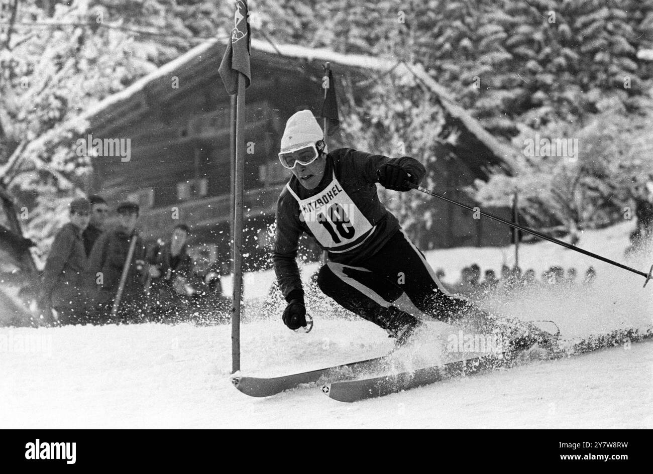 Gustavo Thoeni, of Italy, who is his country's hope for the forthcoming ...