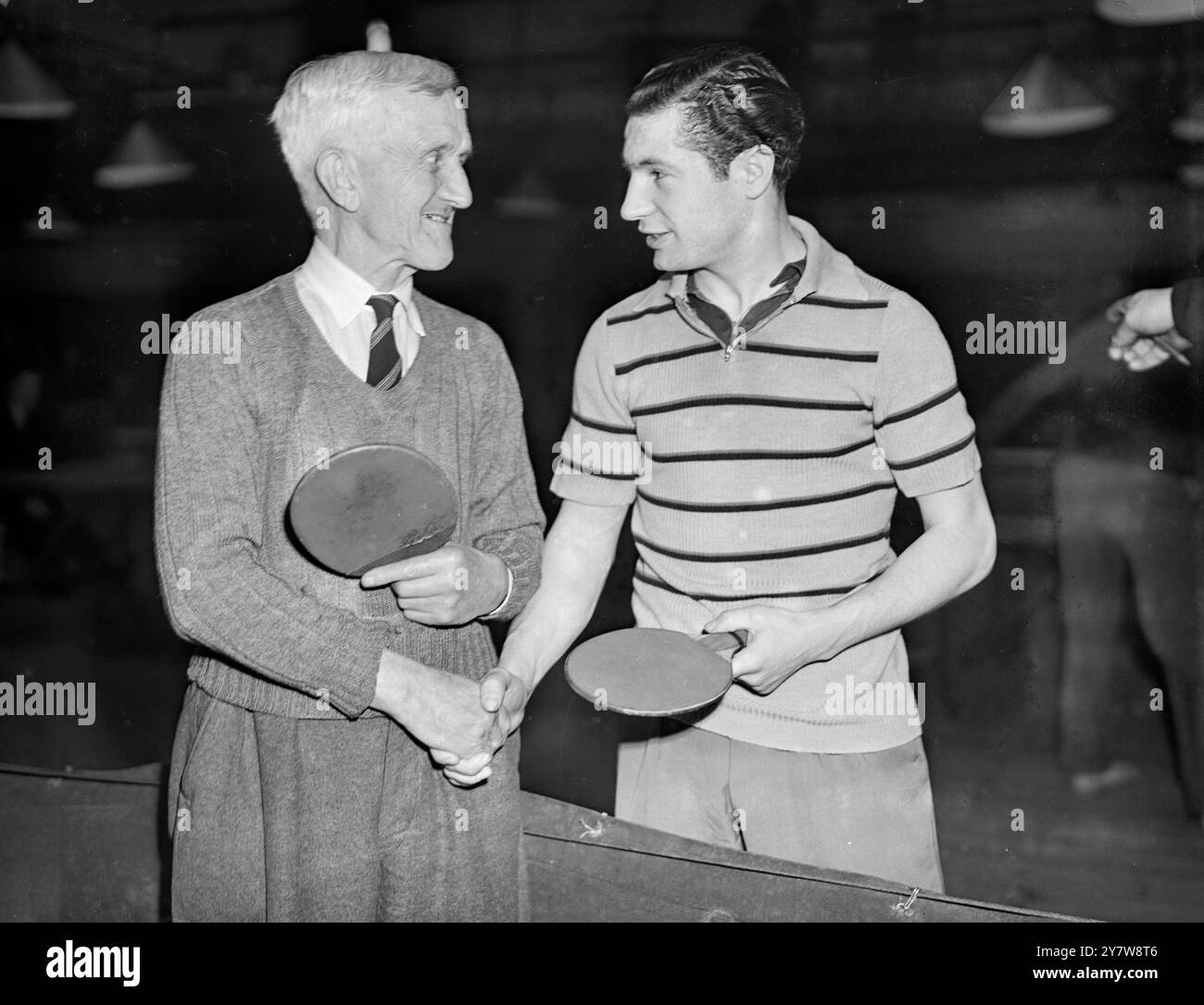 English table tennis championships at Paddington baths , LondonRichard ...