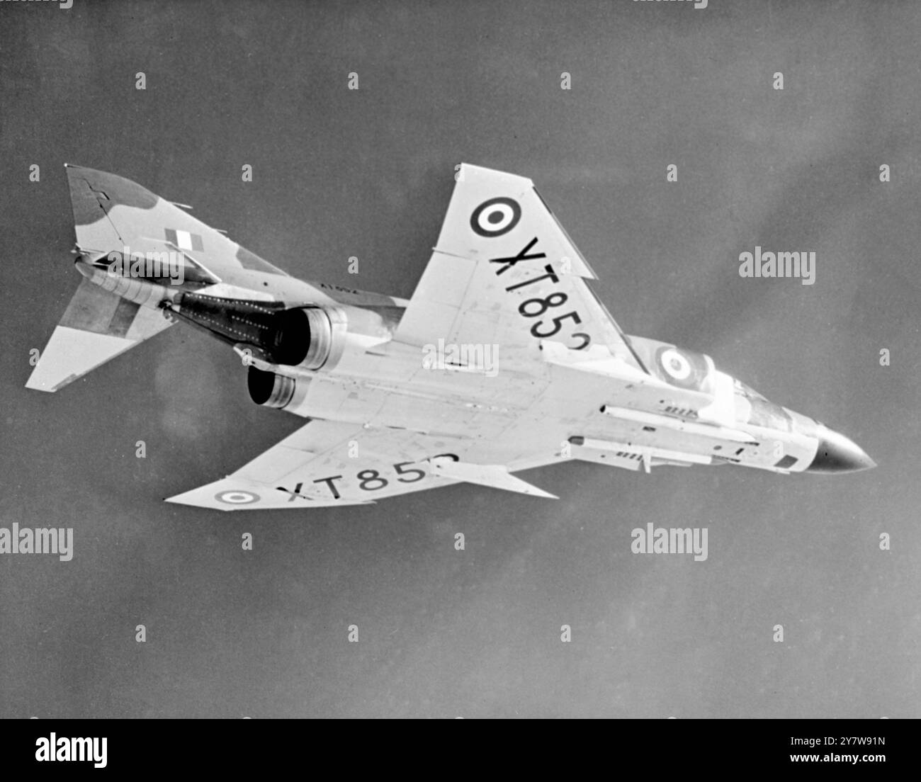 A F-4M Phantom aircraft built for the Royal Air Force by the McDonnell ...