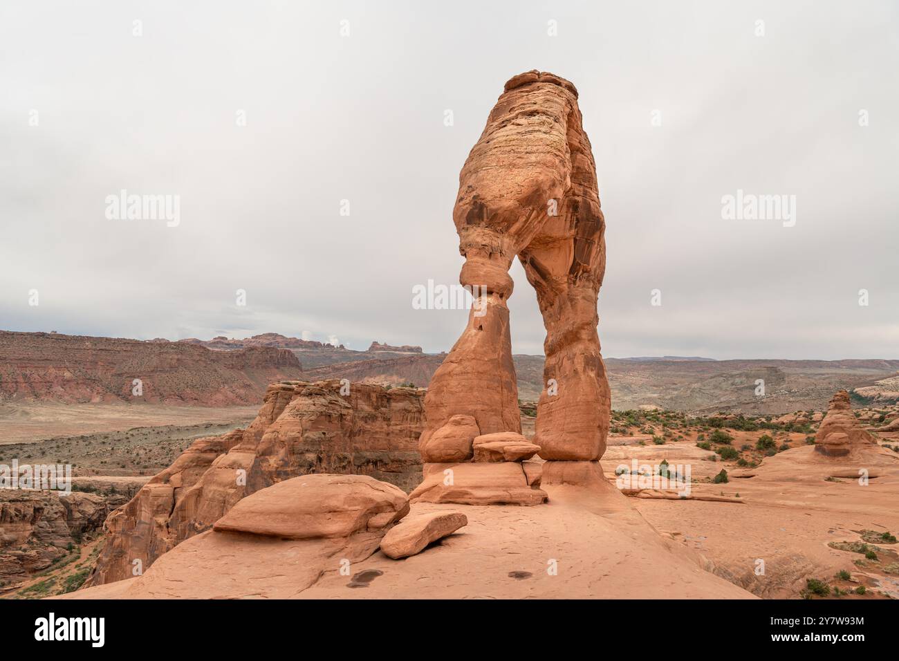 Delicate Arch in Arches National Park, Utah, USA Stock Photo - Alamy