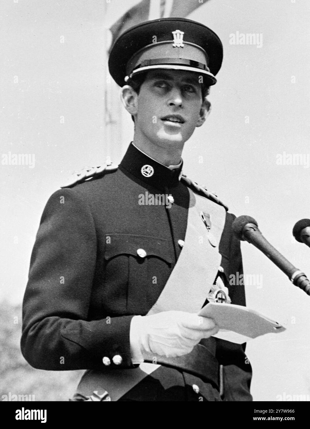 HRH the Prince of Wales presented the colours to the 1st Battalion The ...