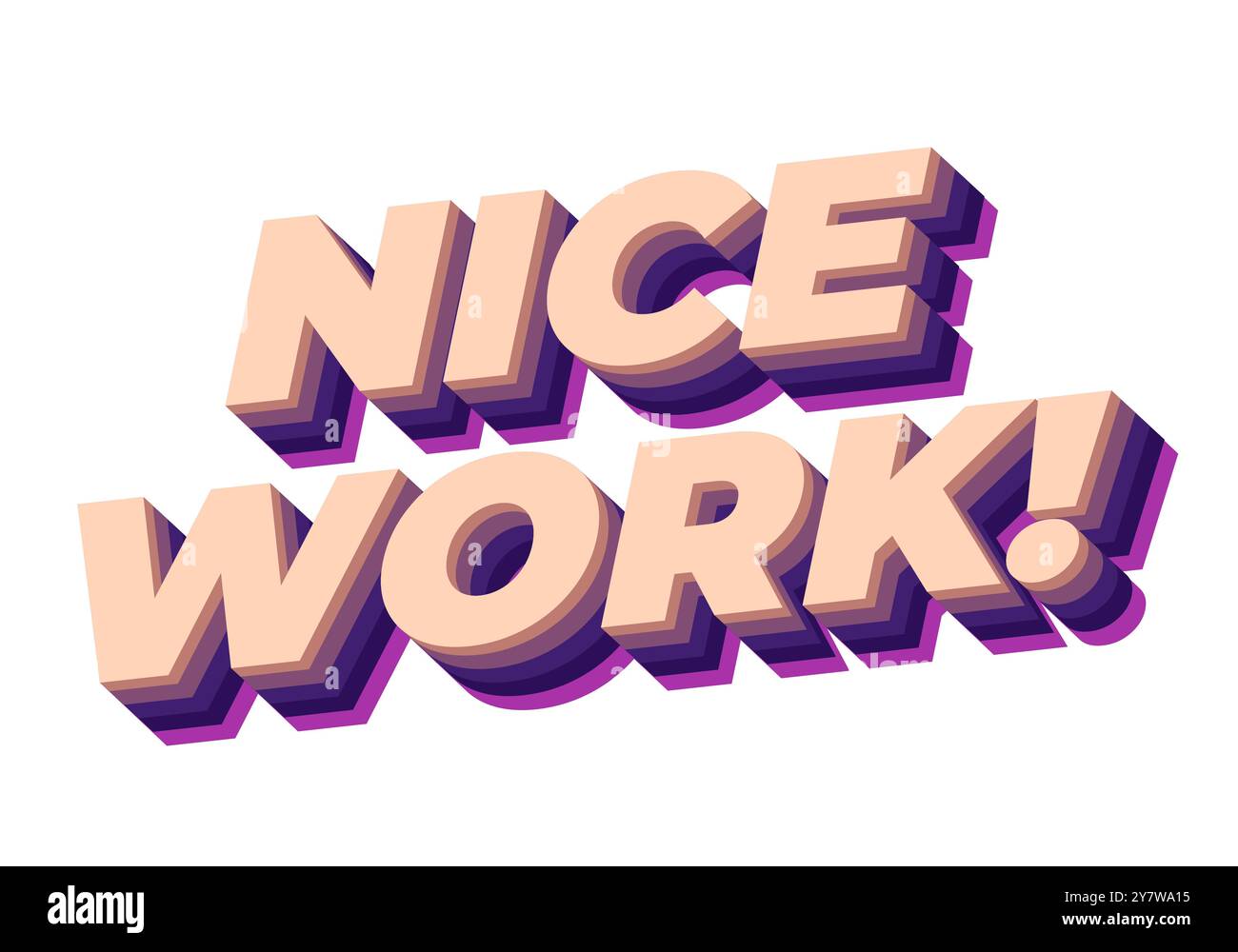 Nice work. Text effect design in 3D style with eye catching colors ...