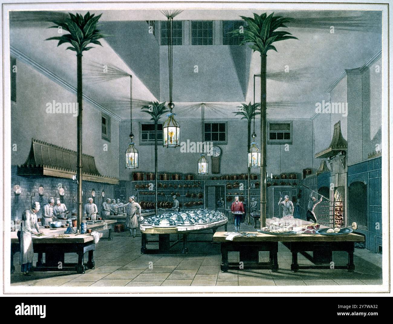 Nash design for the Royal Pavilion in Brighton - The Great Kitchen was ...