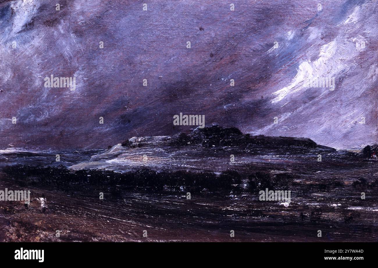 John Constable : Old Sarum , Victoria and Albert Museum , London 1829 Stock Photo - Alamy