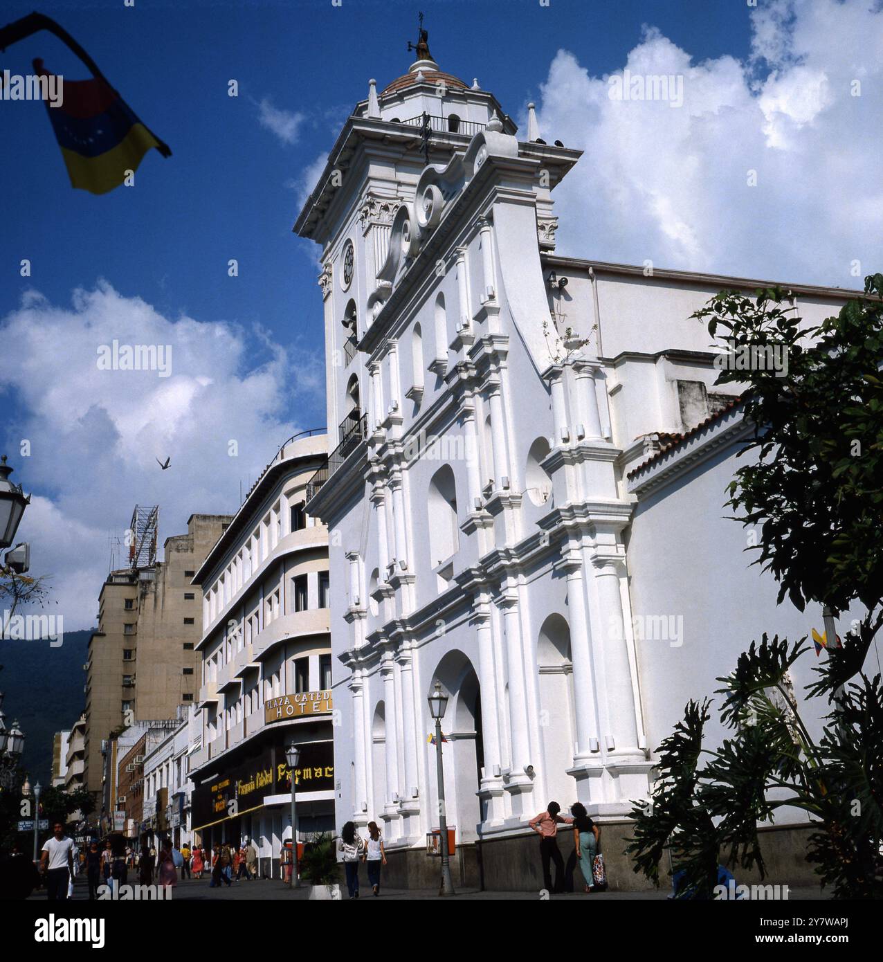 The Cathedral on Bolivar Square , Caracas , Venezuela Stock Photo - Alamy