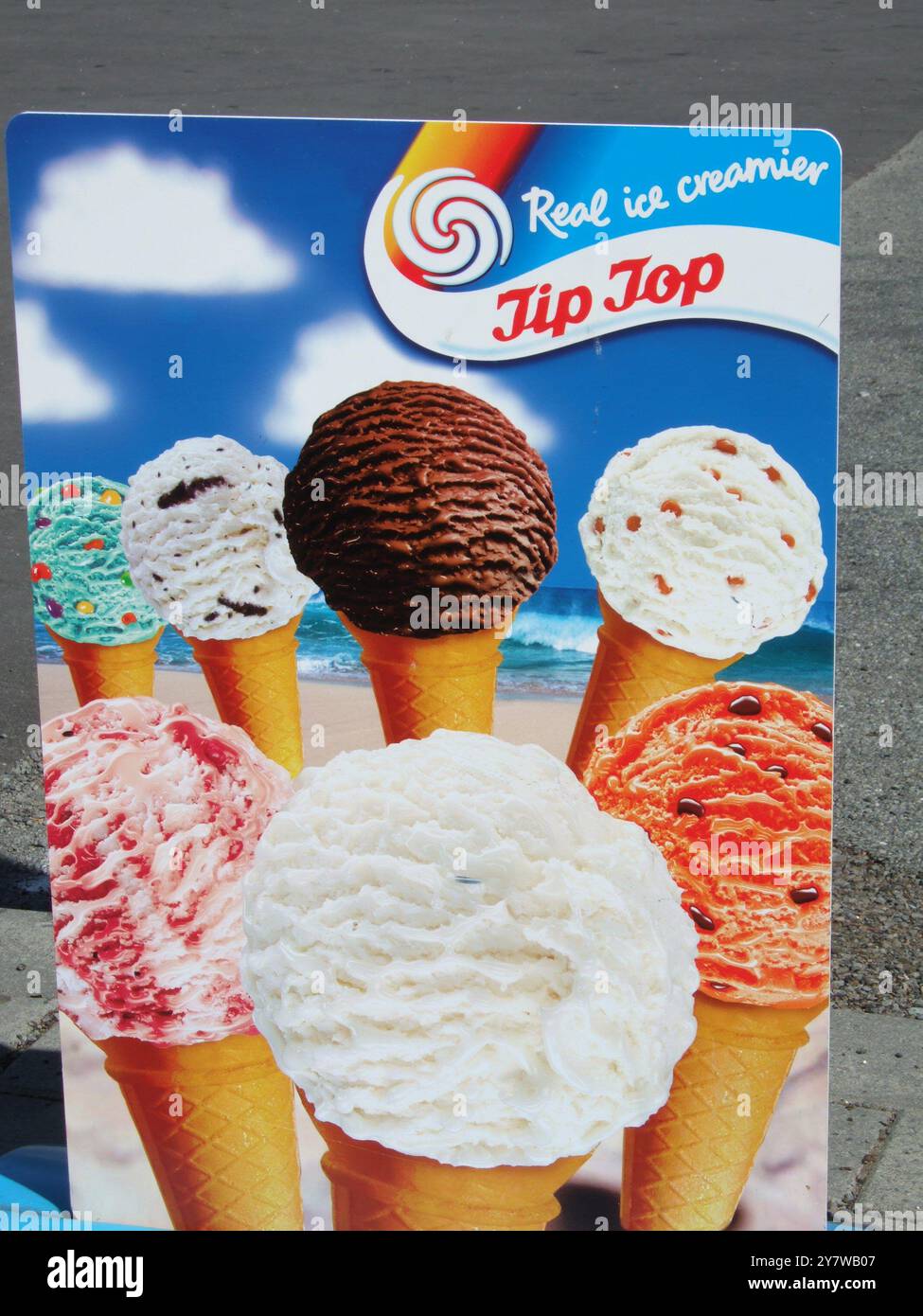 Tip Top Ice Cream Logo