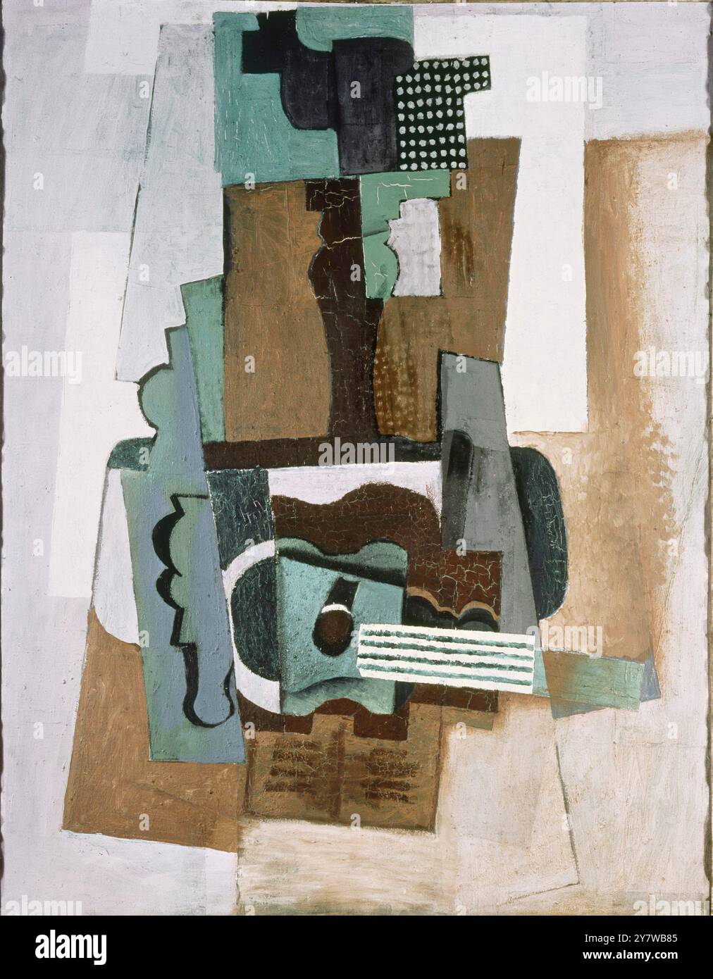 Guitar on a Table by Pablo Picasso Pablo Ruiz Picasso (October 25, 1881 ...