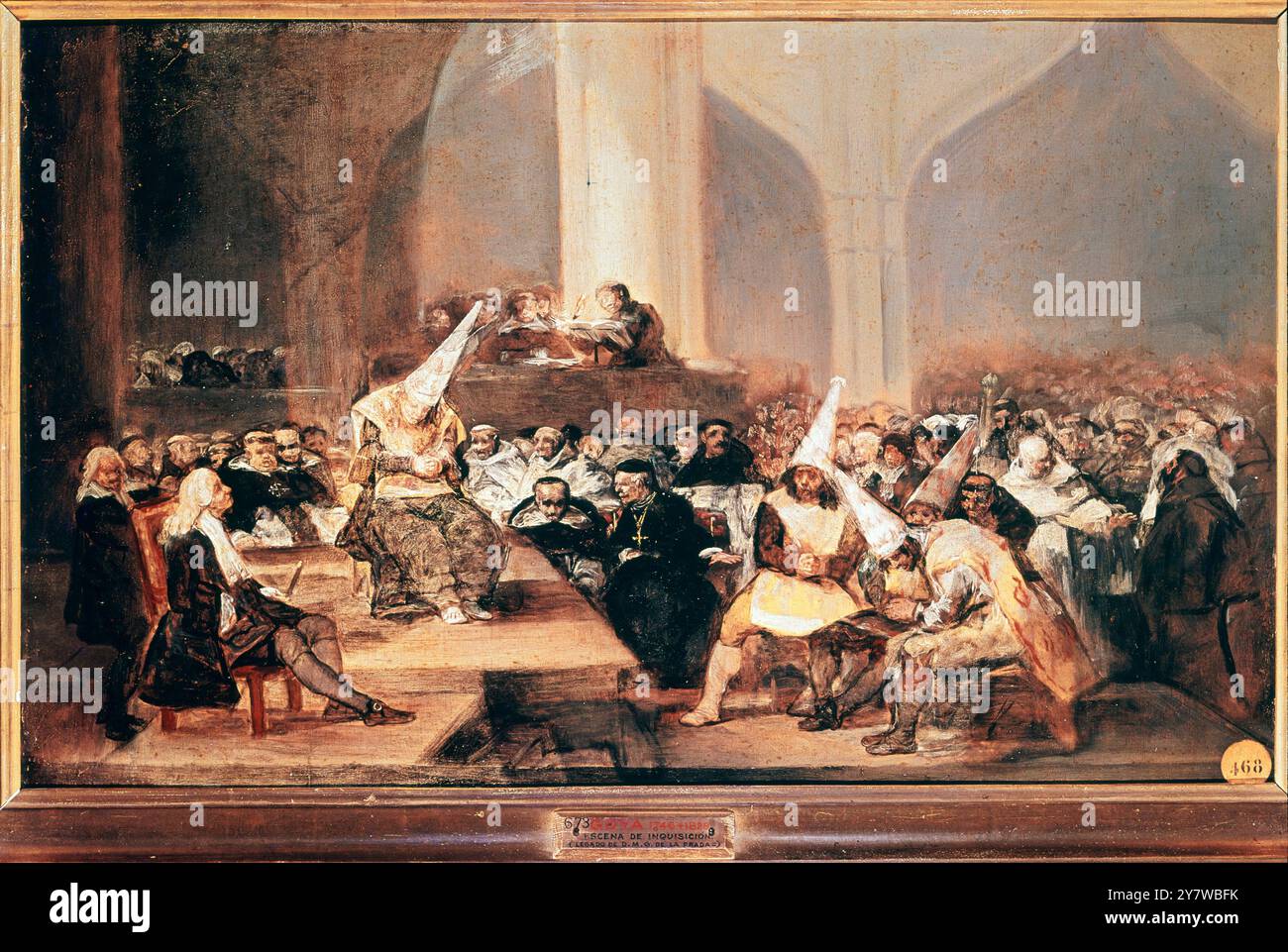 Inquisition Scene Court of the Inquisition Artist Goya y Lucientes ...