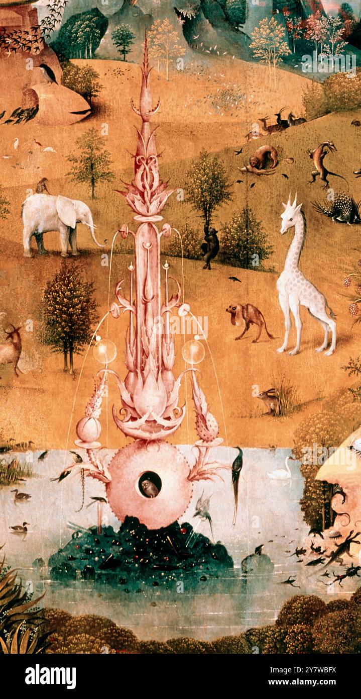 Garden of Earthly Delights- c.1500 By Hieronymous Bosch Garden of ...
