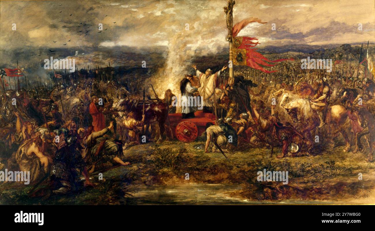 The Battle of the Standard, Northallerton - English v Scots by John ...