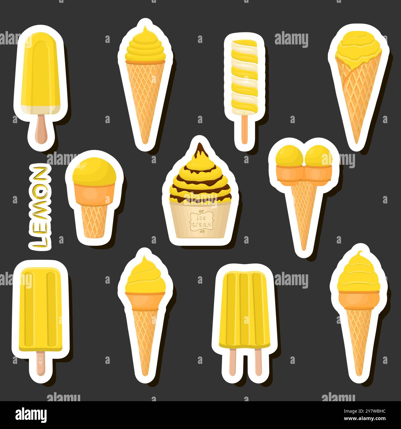 Assortment various types sizes Stock Vector Images - Alamy